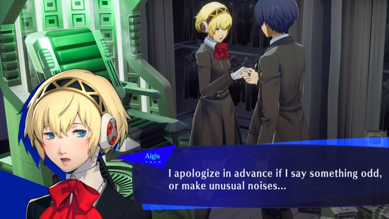Aigis Final Love Scene ️ PERSONA 3 RELOAD - YouTube
