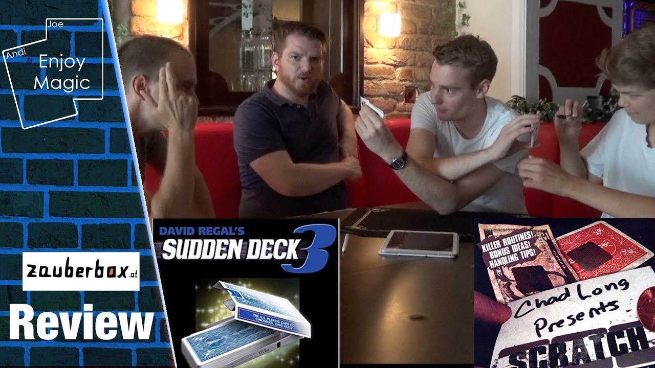 Scratch (Chad Long) & Sudden Deck 3 (David Regal) || Enjoy Magic Review ...