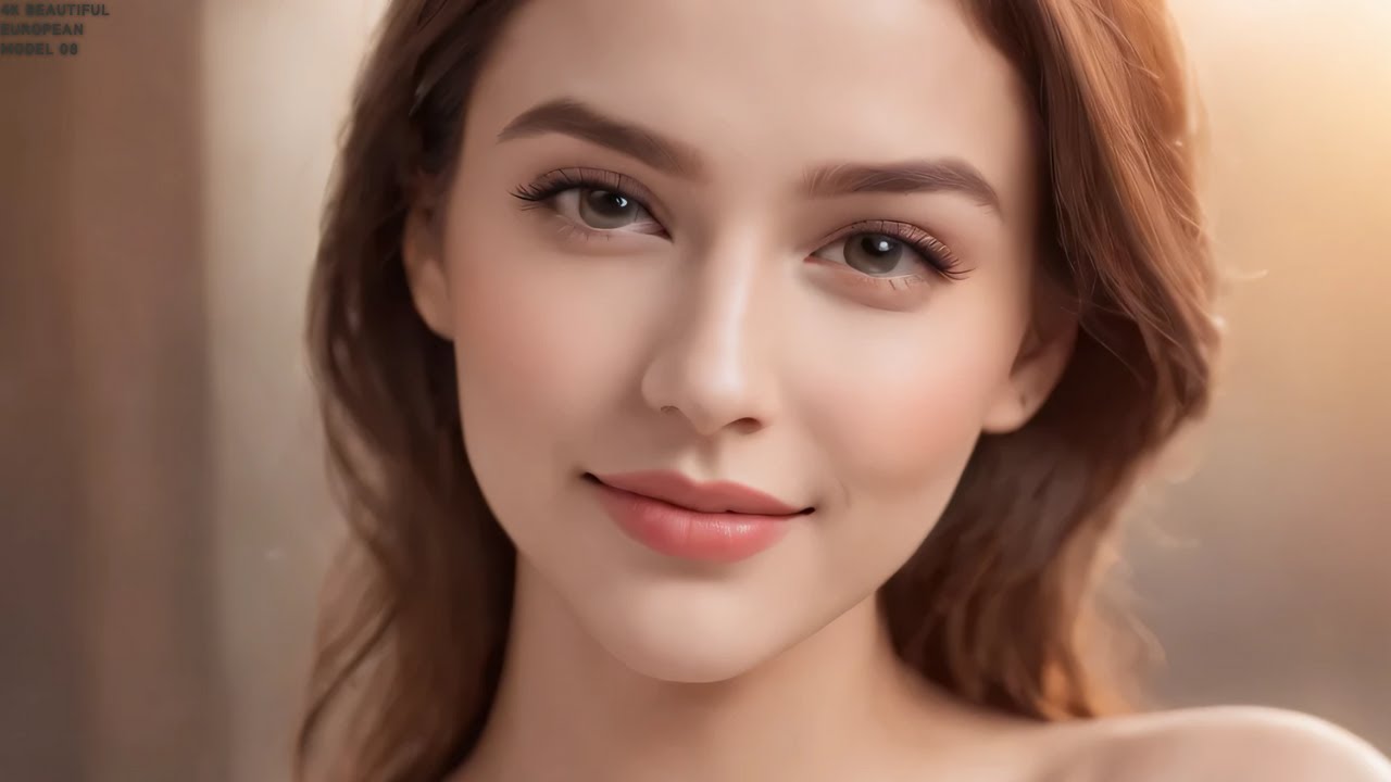 【4k Beautiful European Model】episode 08 Aiart Aimodel Lookbook Youtube