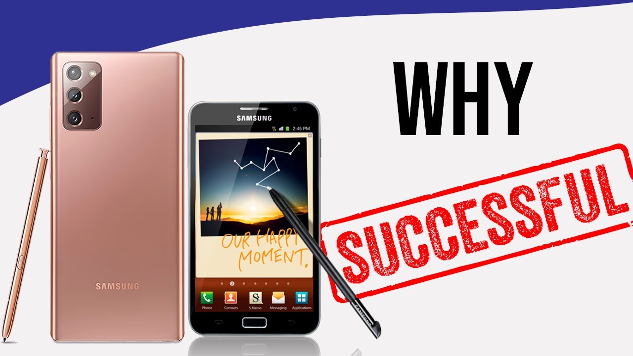 Galaxy Note Lineup - How it Changed the Smartphone World? - YouTube