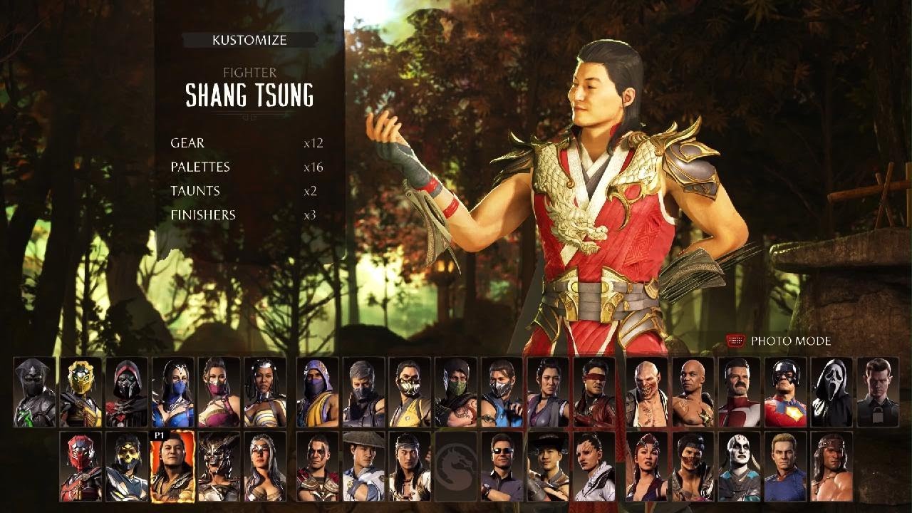 Mk1 all character select intros - YouTube