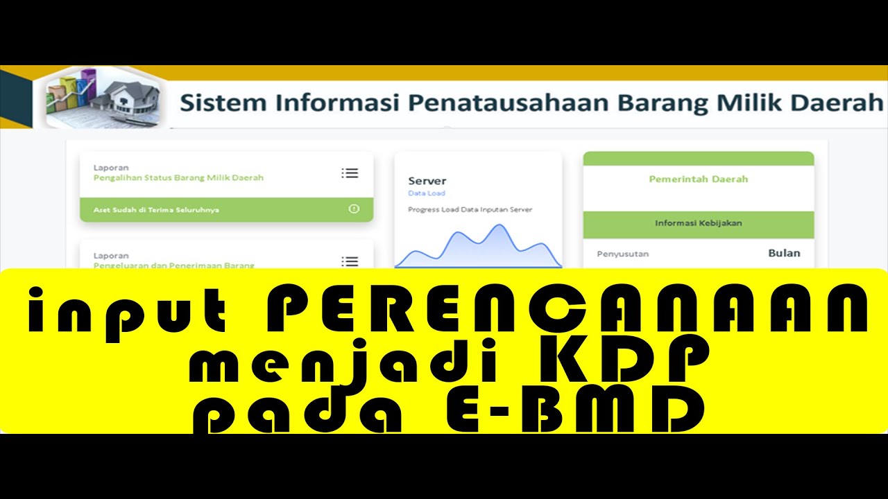 e-BMD input Perencanaan menjadi KDP - YouTube