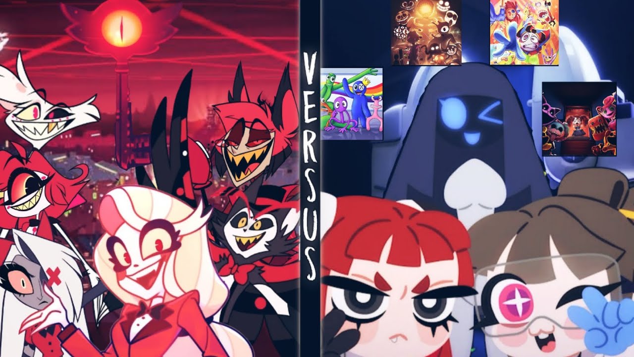 hazbin hotel vs pochi science (prime video vs tiktok) versus trailer ...