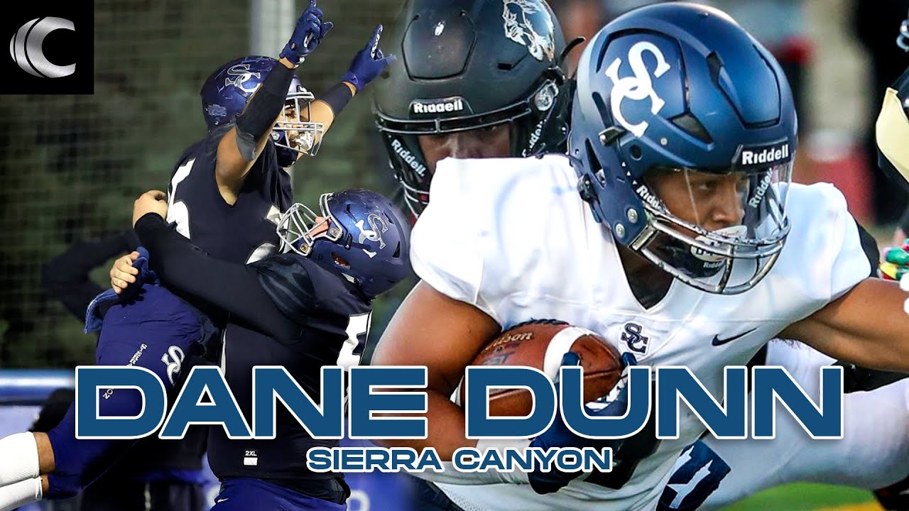 Mission League MVP Running Back Dane Dunn is a Fearless Player who ...