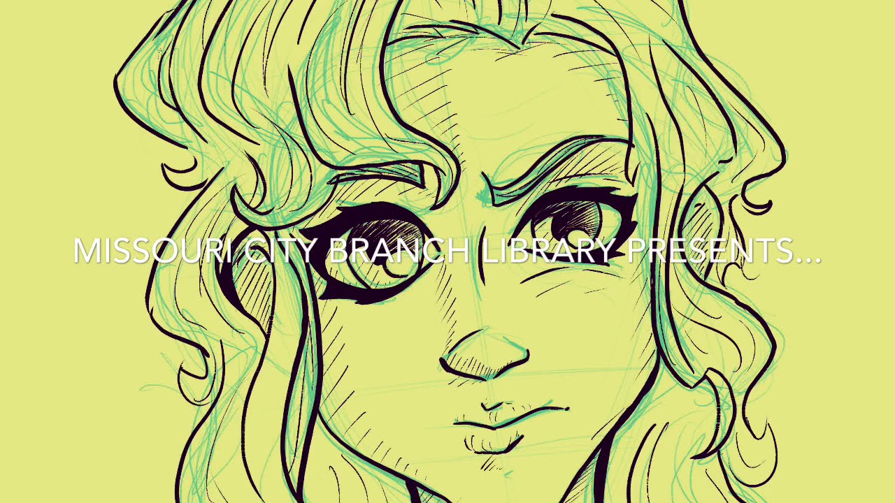 How to Draw an Anime-Style Portrait - YouTube