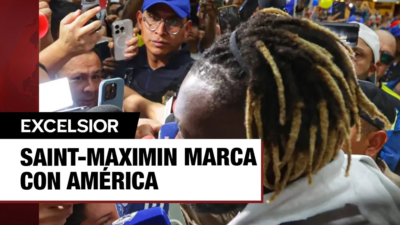 Allan Saint-Maximin logra su primer gol con el América - YouTube