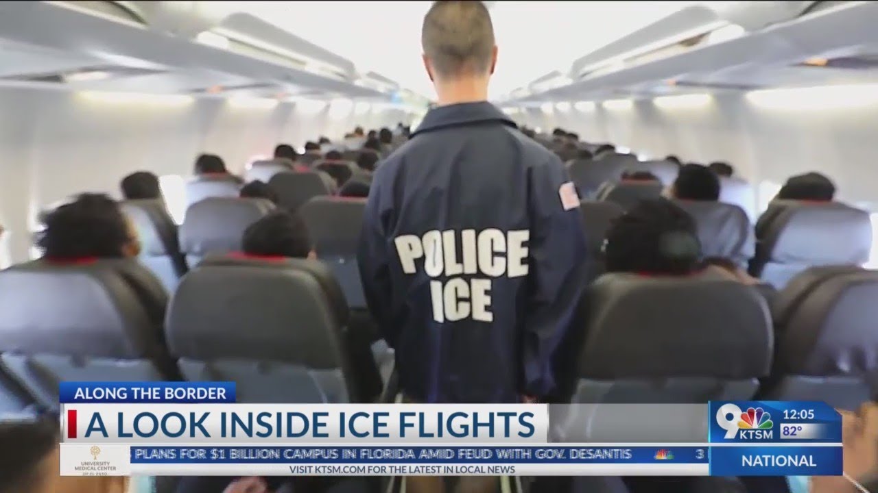 A look inside ICE flights - YouTube
