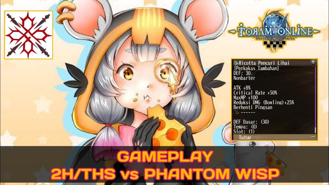 GAMEPLAY!! THS/2h vs PHANTOM WISP "Event Halloween" - Toram Online ...