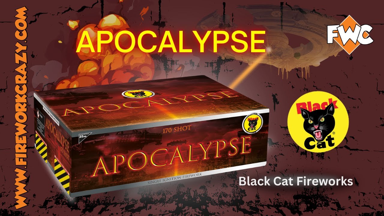 Apocalypse from BlackCat Fireworks @fireworkcrazy - YouTube