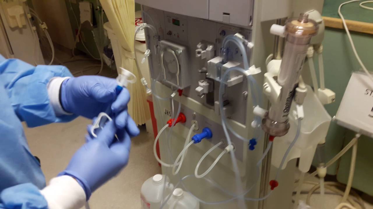 Priming the machine - YouTube