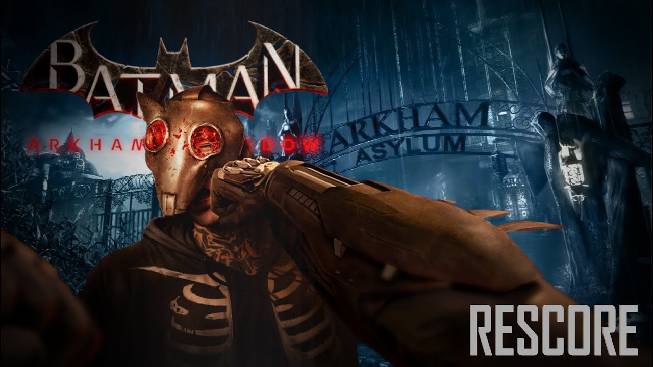 Batman: Arkham Shadow combat with old Arkham music (flawless freeflow ...