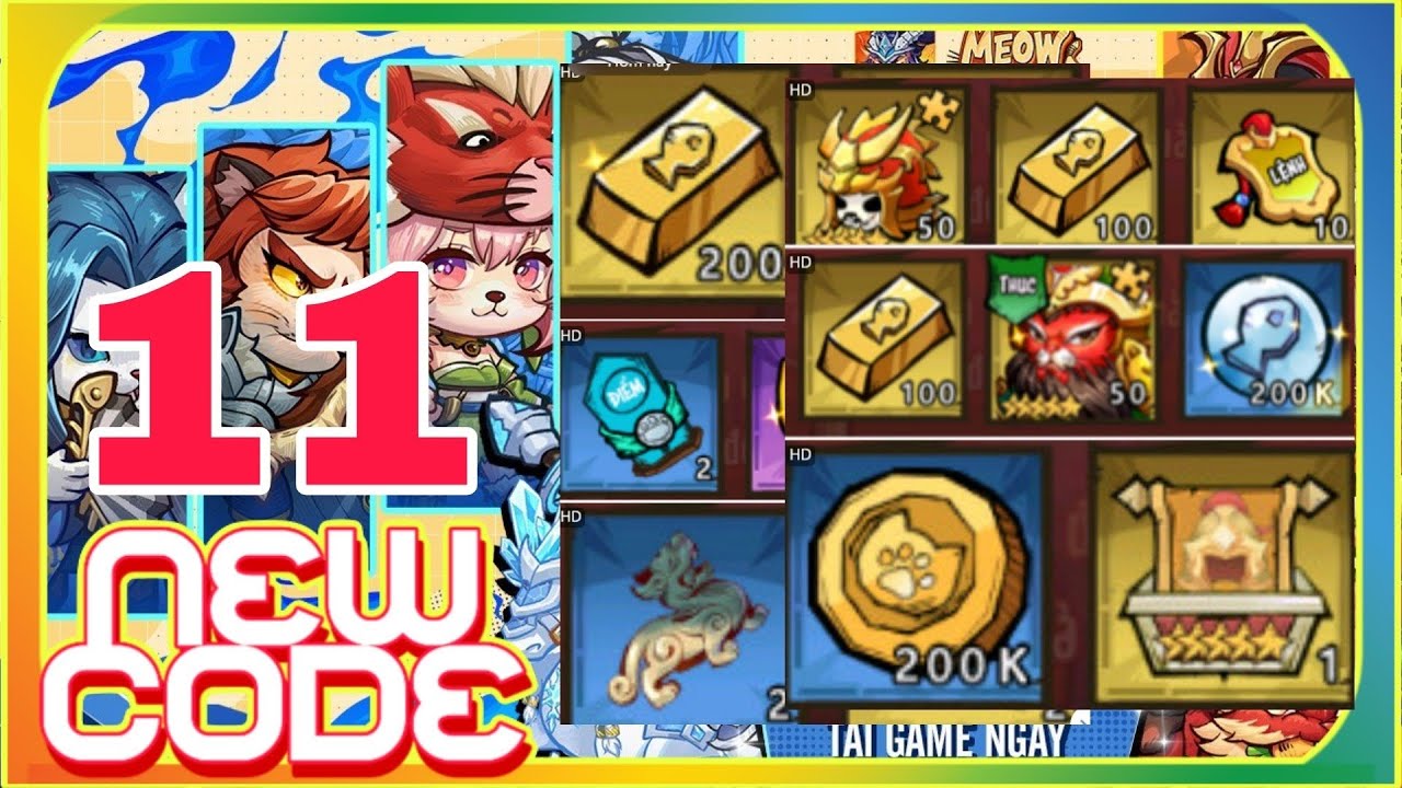 [ New Code ] Meow! Sen Ơi Đừng Sợ All 11 gift code - How to redeem code ...