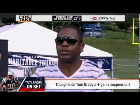 ESPN First Take (8/7/15): Troy Brown Joins the ESPN First Take Desk ...