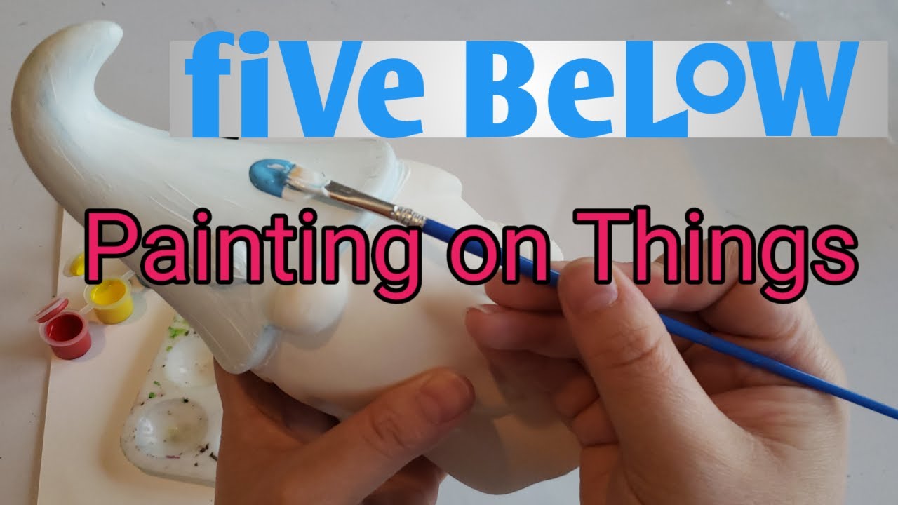 Five Below// Painting on Things// Gnome - YouTube