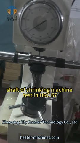 shaft of shrinking machine test in HRC 67, keep improve quality of ...