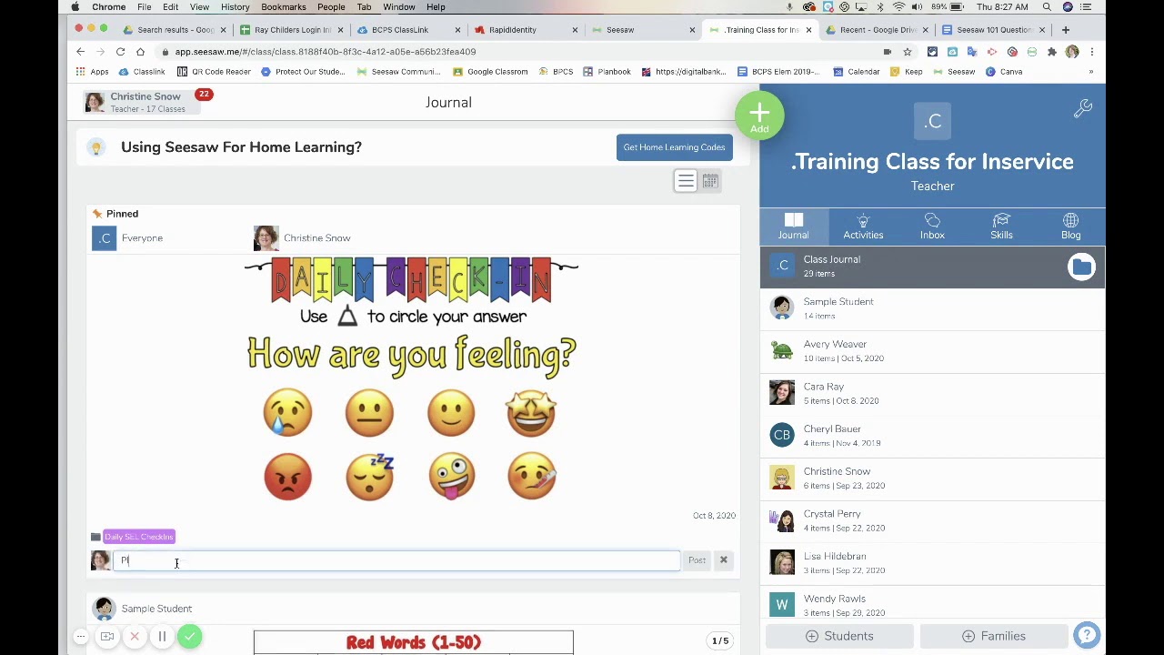 New Seesaw Feature Pin To The Top SEL to Seesaw Journal - YouTube
