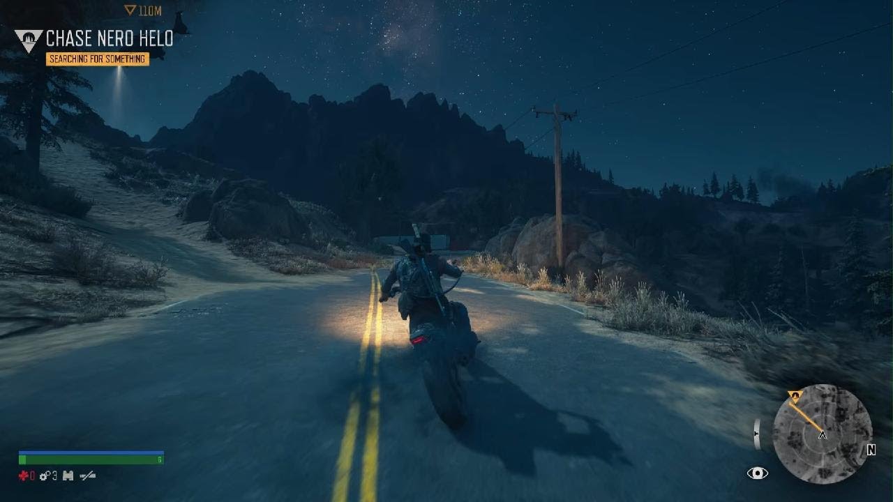 DAYS GONE - CHASING HELICOPTER Playing in PS5 - YouTube