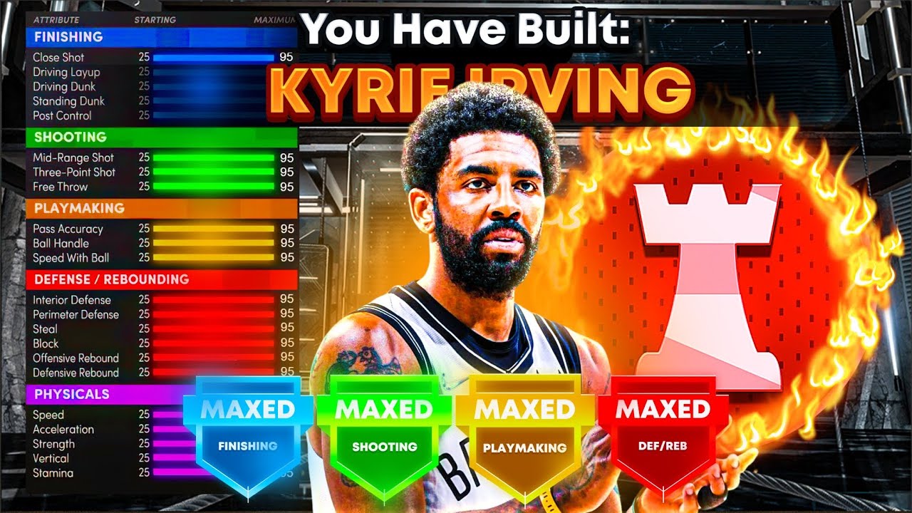 THE BEST KYRIE IRVING BUILD IN NBA2K23! - YouTube