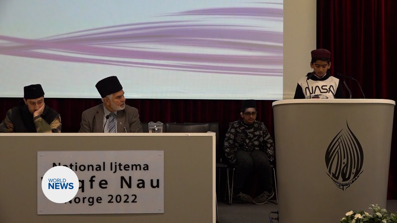 National Waqfe Nau Ijtema held in Norway - YouTube