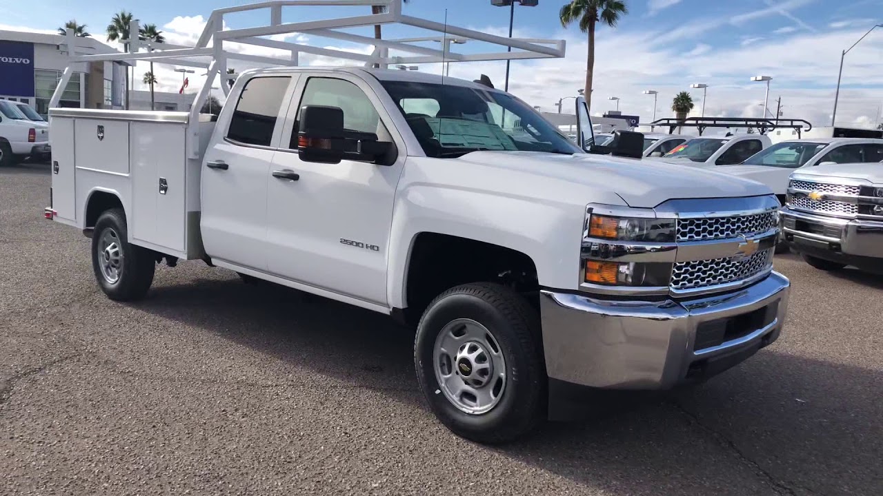 2019 Chevrolet Silverado 2500 Double Cab 4x2, Harbor TradeMaster ...