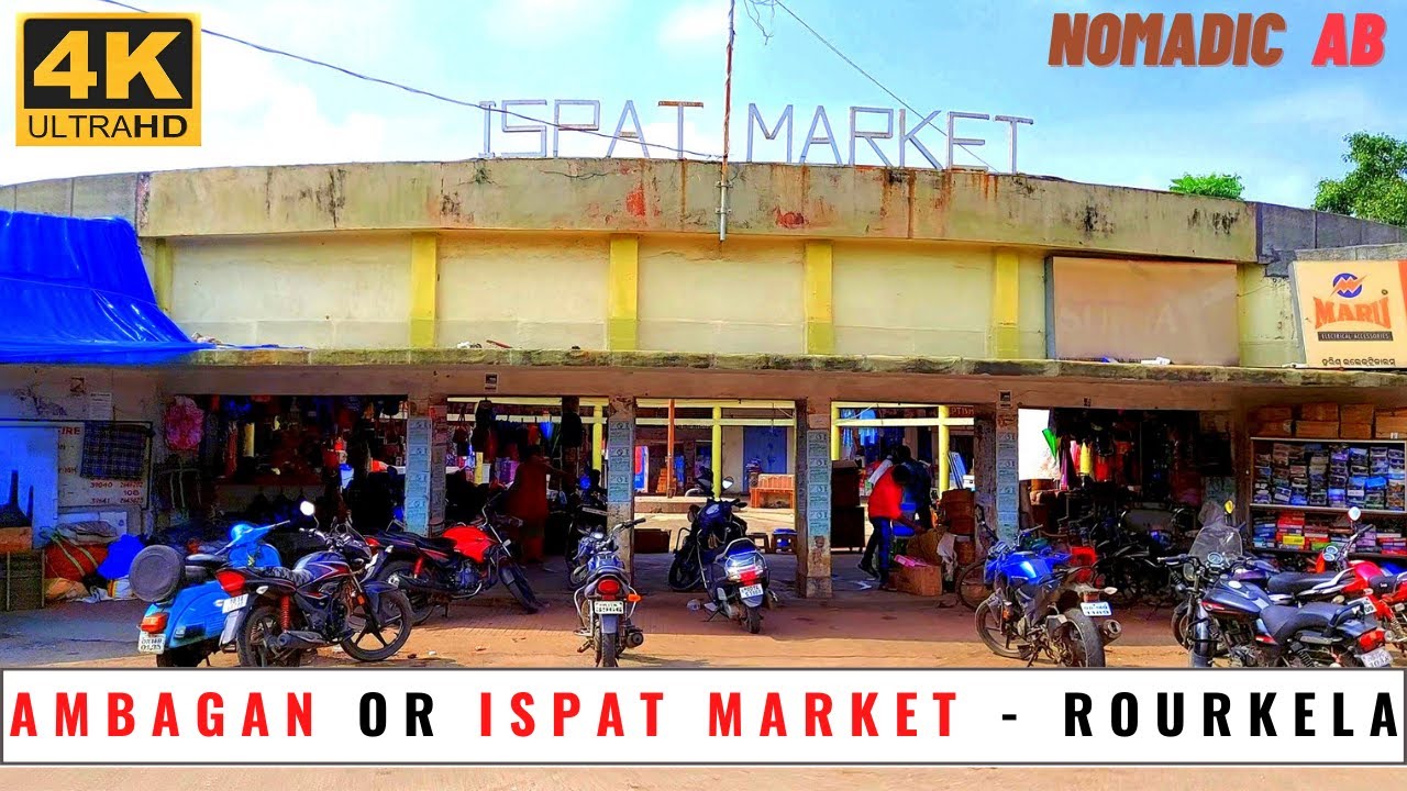 Rourkela: [4K] Ambagan Market | Ispat Market | Ambagan Food Court ...
