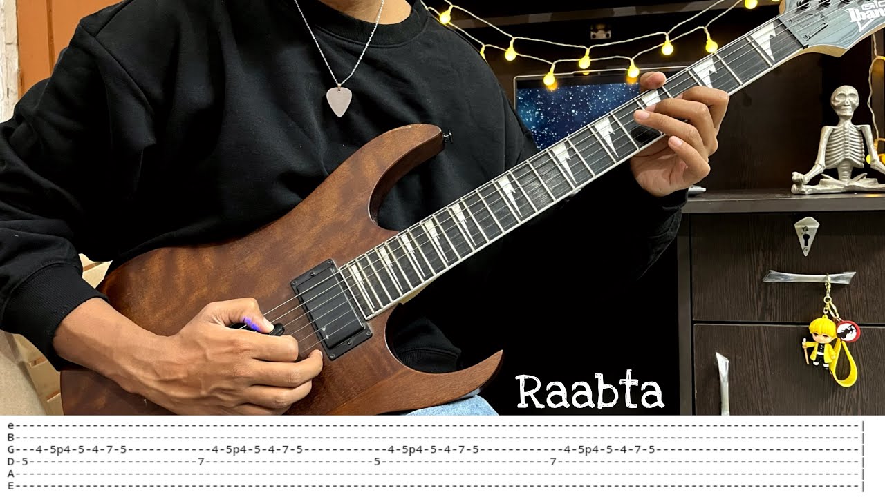 Raabta - Guitar Cover [With Tabs] | Agent Vinod - YouTube