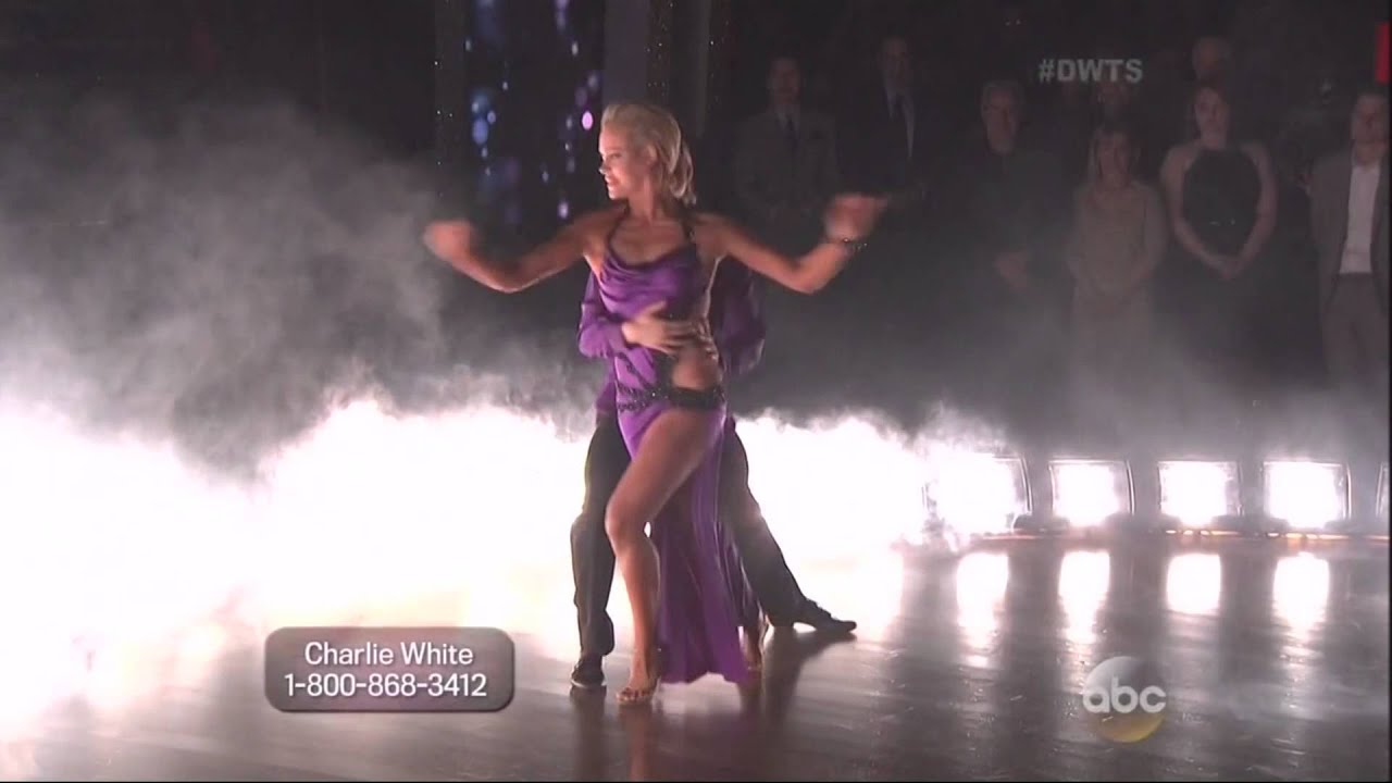 Peta Murgatroyd & Charlie White dancing Rumba on DWTS 4 7 14 - YouTube