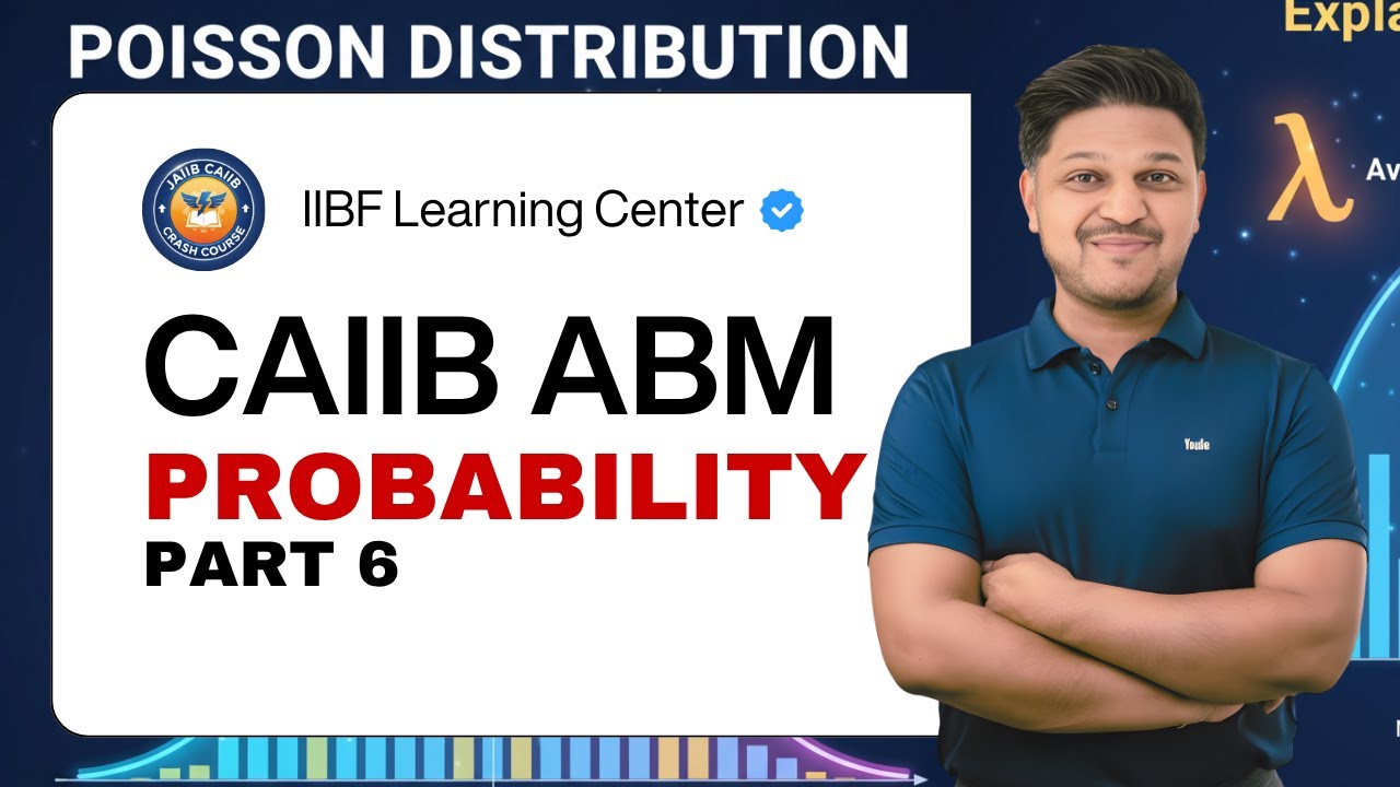 PoISSON Distribution Probability Numerical concept | ABM CAIIB - YouTube