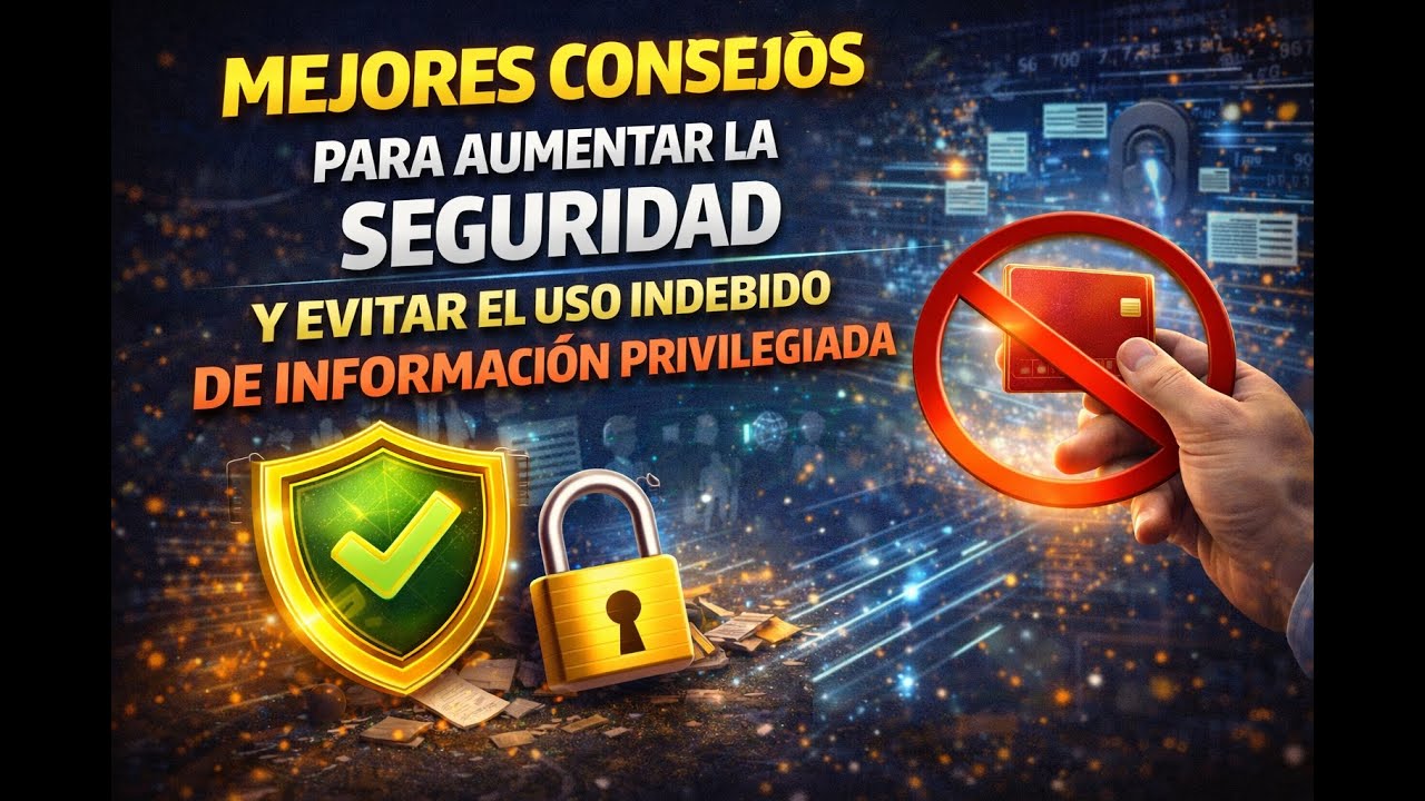Mejores CONSEJOS para aumentar la SEGURIDAD y evitar el Uso indebido de ...