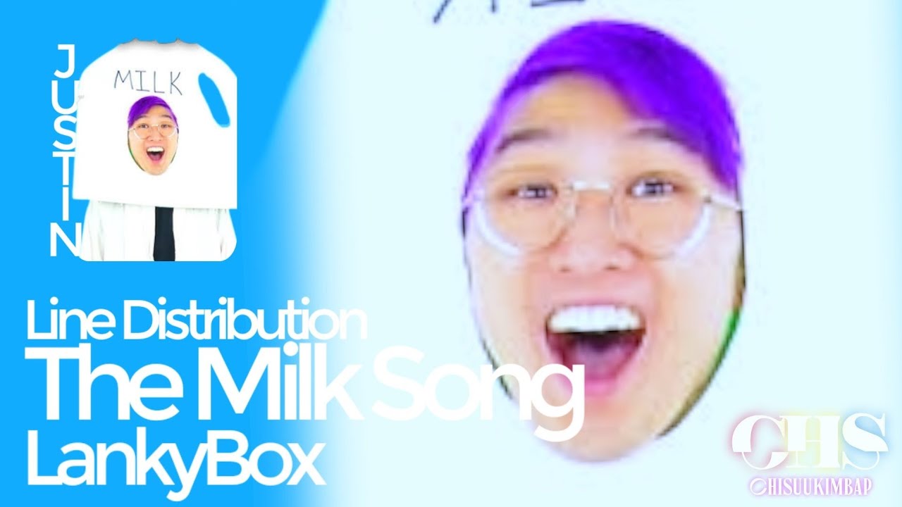 The Milk Song (LankyBox) Line Distribution + Lyrics - YouTube