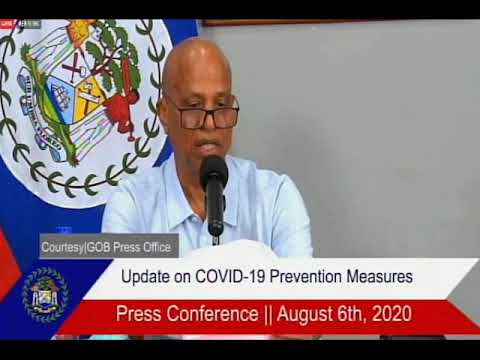 Prime Minister Dean Barrow Announces Countrywide Quarantine Measures ...