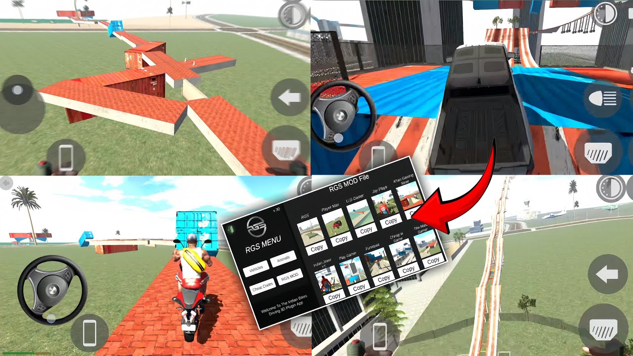 IBD3D PLUGIN APP MISSION KAISE ADD KARE || INDIAN BIKE DRIVING 3D GAME ...