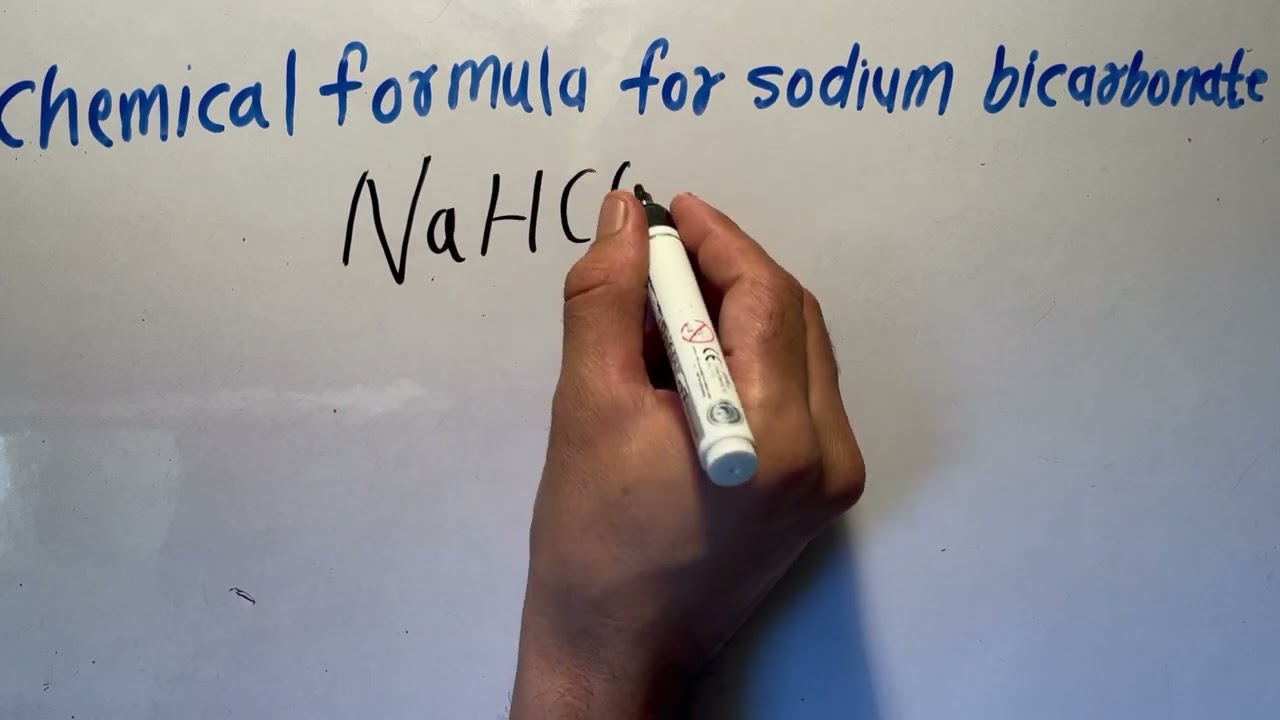Sodium Bicarbonate Formula Text Sodium Bicarbonate E500 With Soda