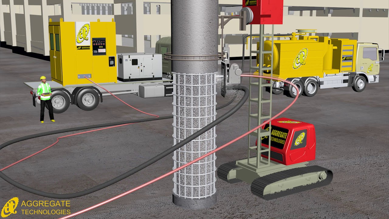 Aggregate Technologies Hydrodemolition - YouTube