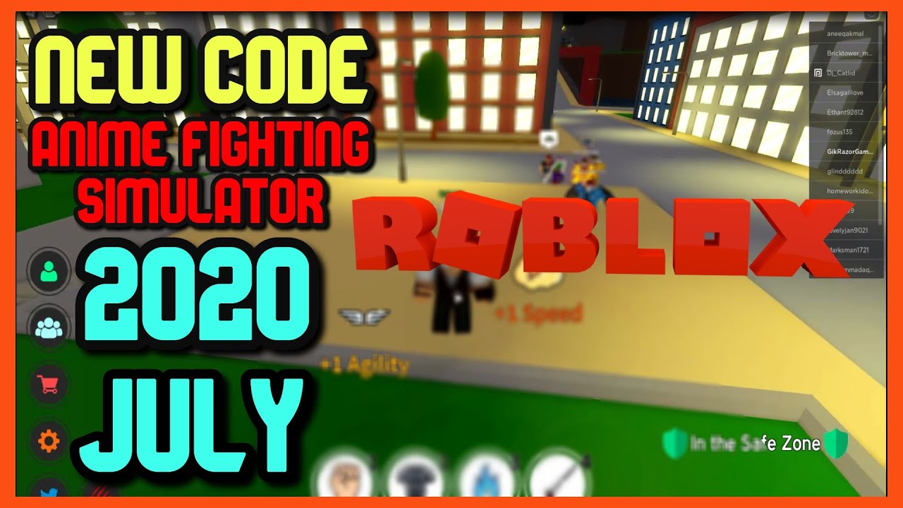 ROBLOX ~ Anime Fighting Simulator NEW CODE (2020 JULY) - YouTube
