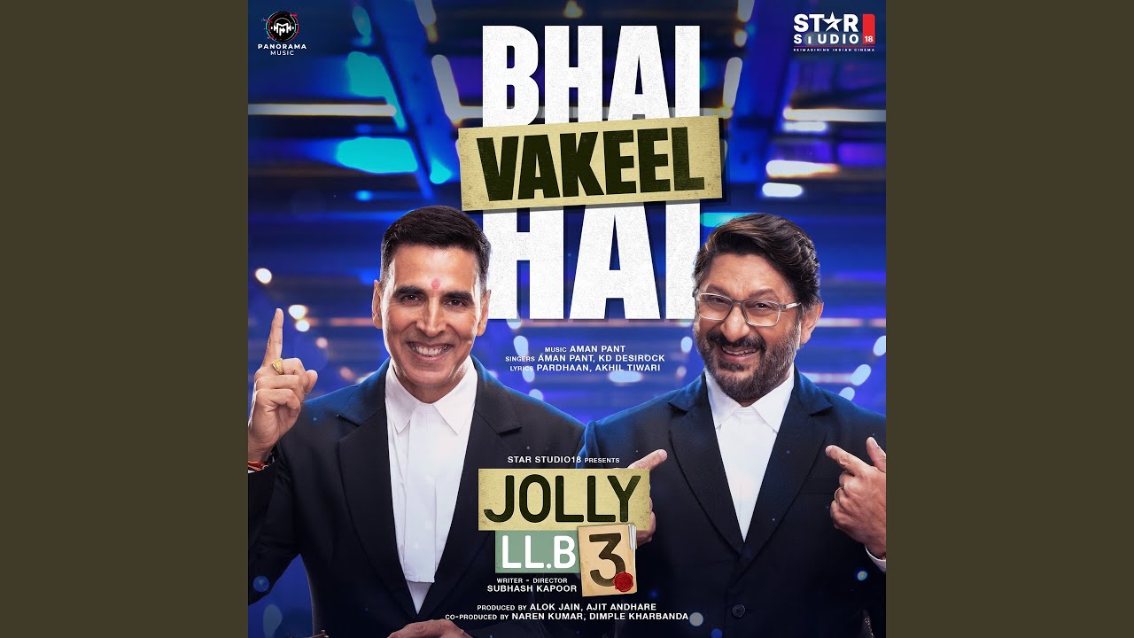 Bhai Vakeel Hai (From "Jolly LLB 3") - YouTube