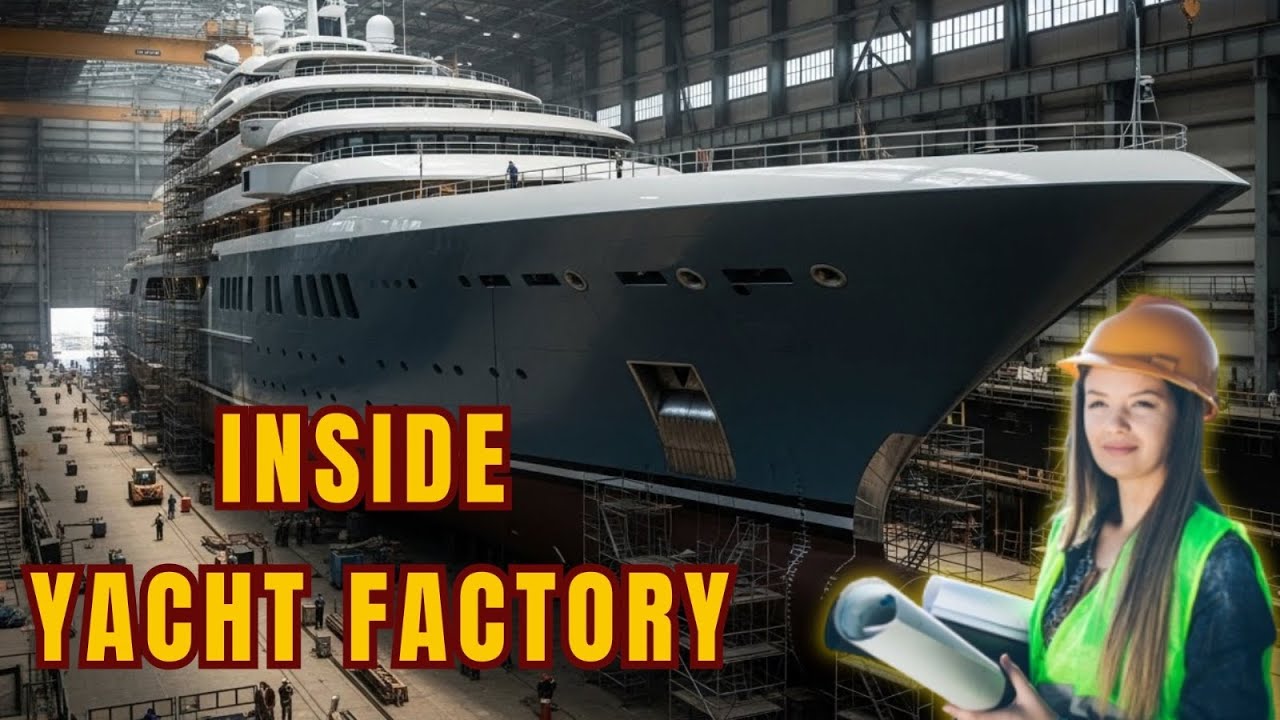 Inside the Dilbar Superyacht Factory | How the World’s Largest Luxury ...