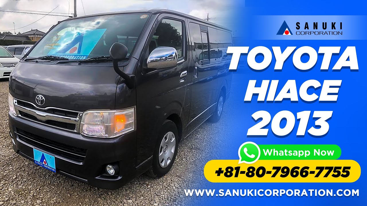 2013 Toyota Hiace Interior and Exterior Walkaround | The Ultimate Van ...