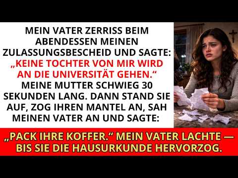 Mein Vater sagte: „Meine Tochter wird nicht studieren“ — Er wusste nicht, wem das ganze Haus wirk...