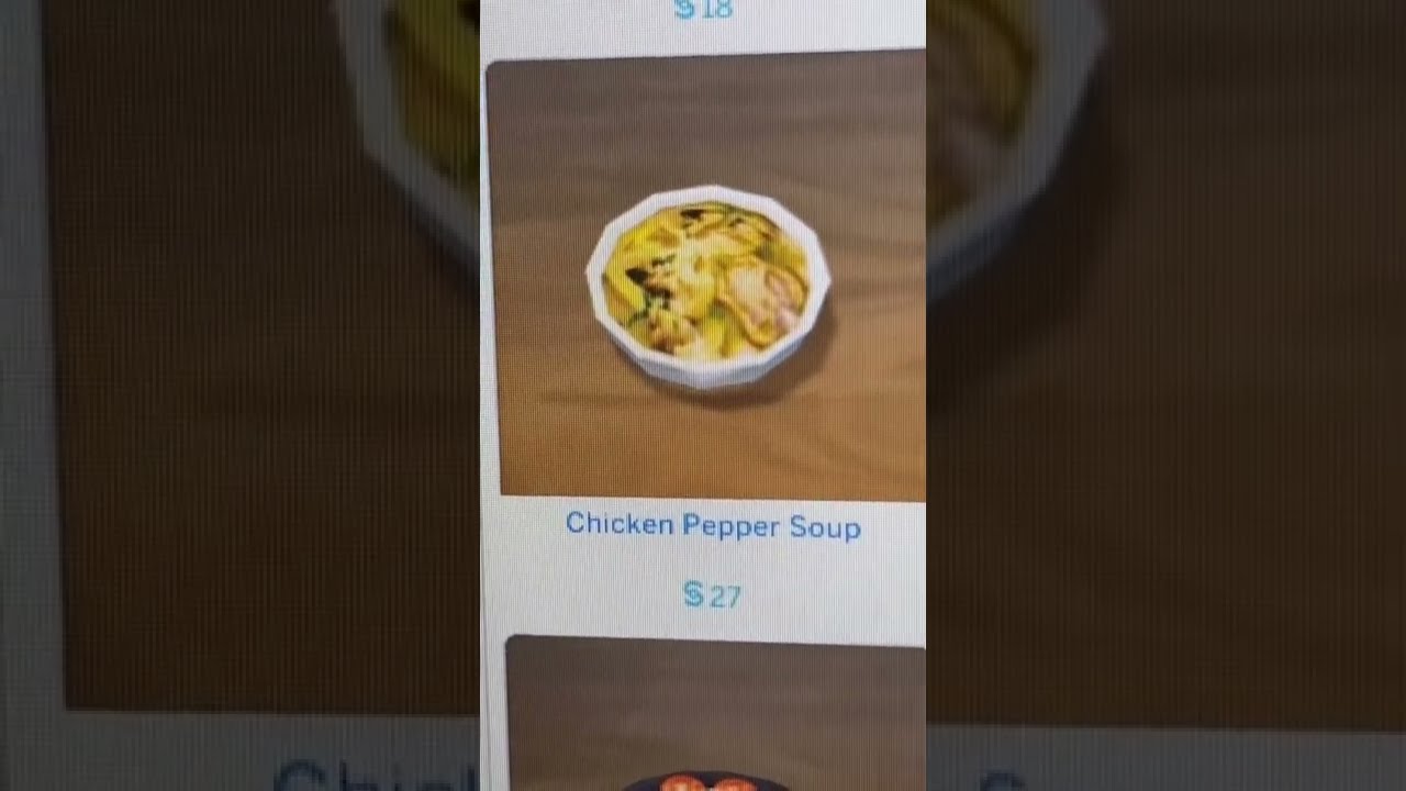 Sims 4 Mods 2022: QMBiBi (Nigerian Food) | Custom Food Mods for ...