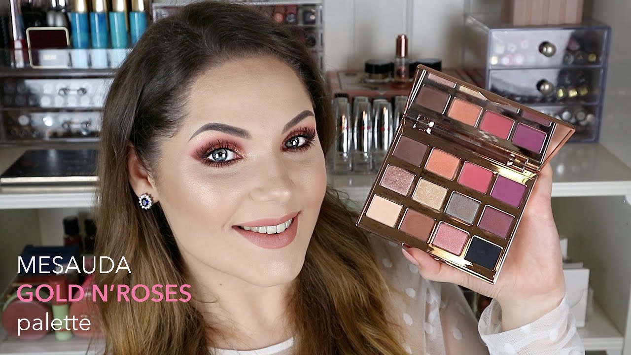 Novità MESAUDA: GOLD N'ROSES palette - YouTube