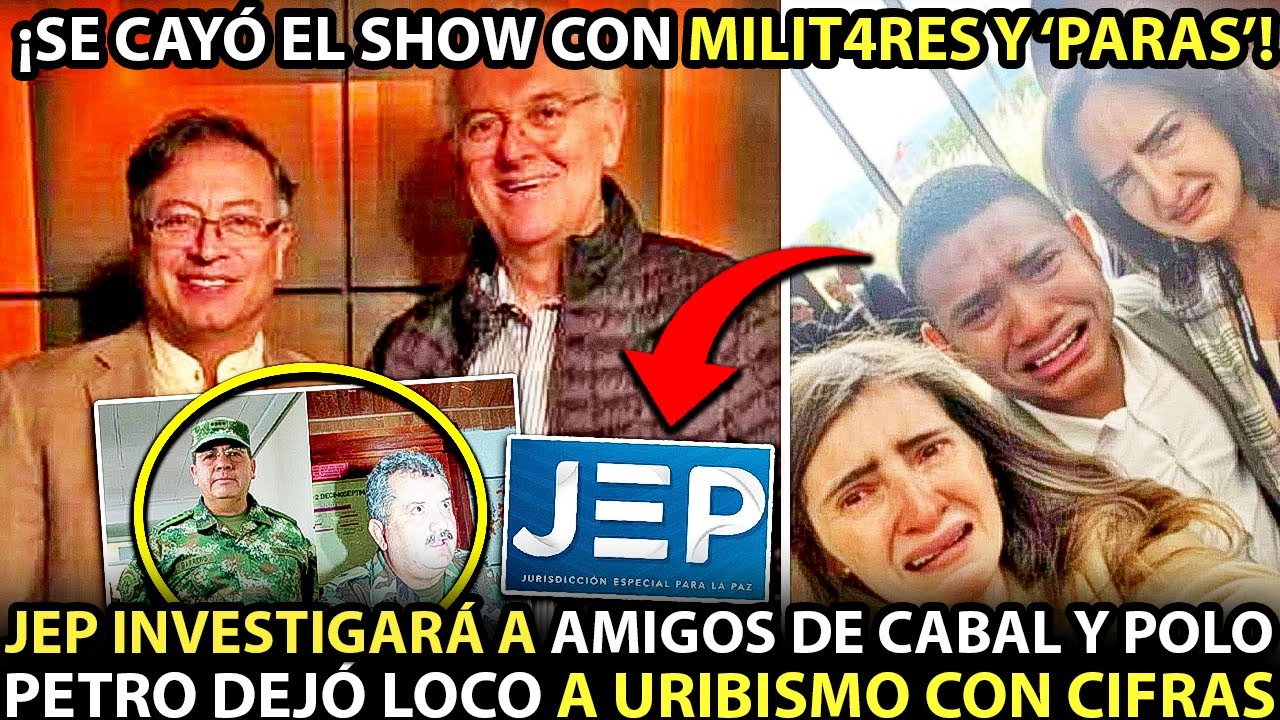 CAYÓ SHOW “PAR4MILIT4R” DE CABAL Y POLO ¡JEP INVESTIGARÁ A SUS “AMIGOS ...