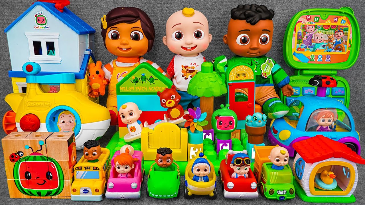 115 Minutes COCOMELON Collection Unboxing - Satisfying Unboxing (ASMR ...