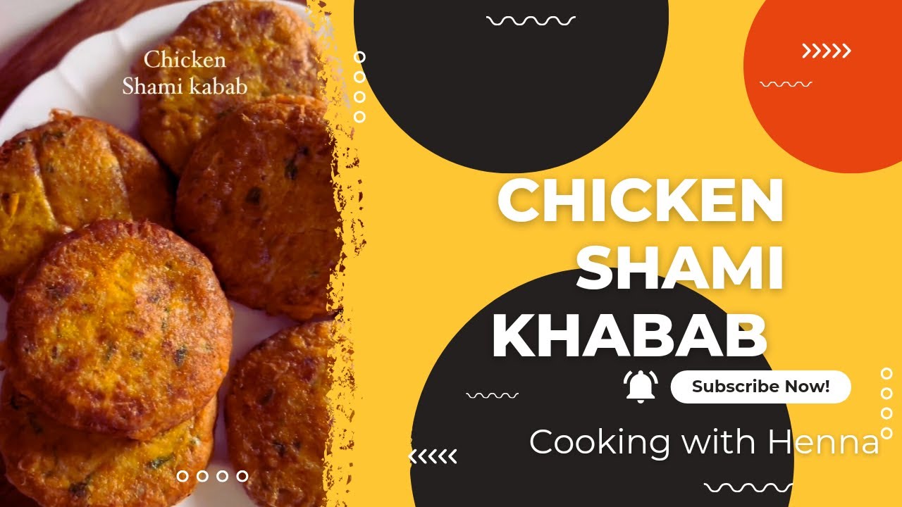 Chicken Shami Khabab Recipe/Chicken Shami khabab Banana Ka Tarika ...