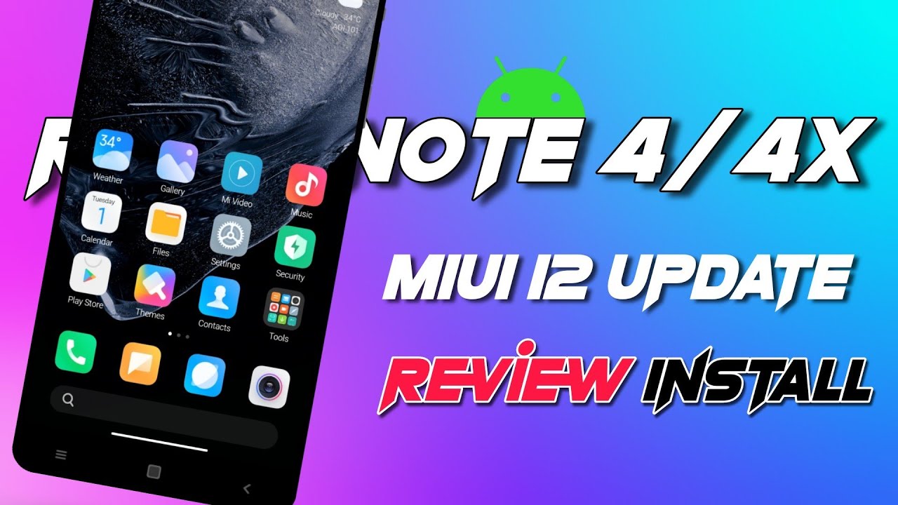 MIUI 12 REDMI NOTE 4 | XIAOMI EU 20.9.10 ANDROID 10 BY AKIB | REDMI ...
