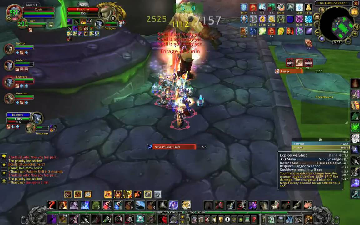 Naxxramas The Halls of Reanimation, Thaddius - YouTube