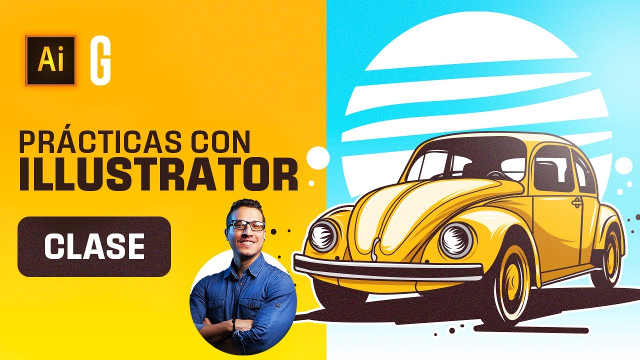 Illustrator Tutorial | Prácticas con Illustrator: Ilustración desde Fotografía Paso a Paso ...
