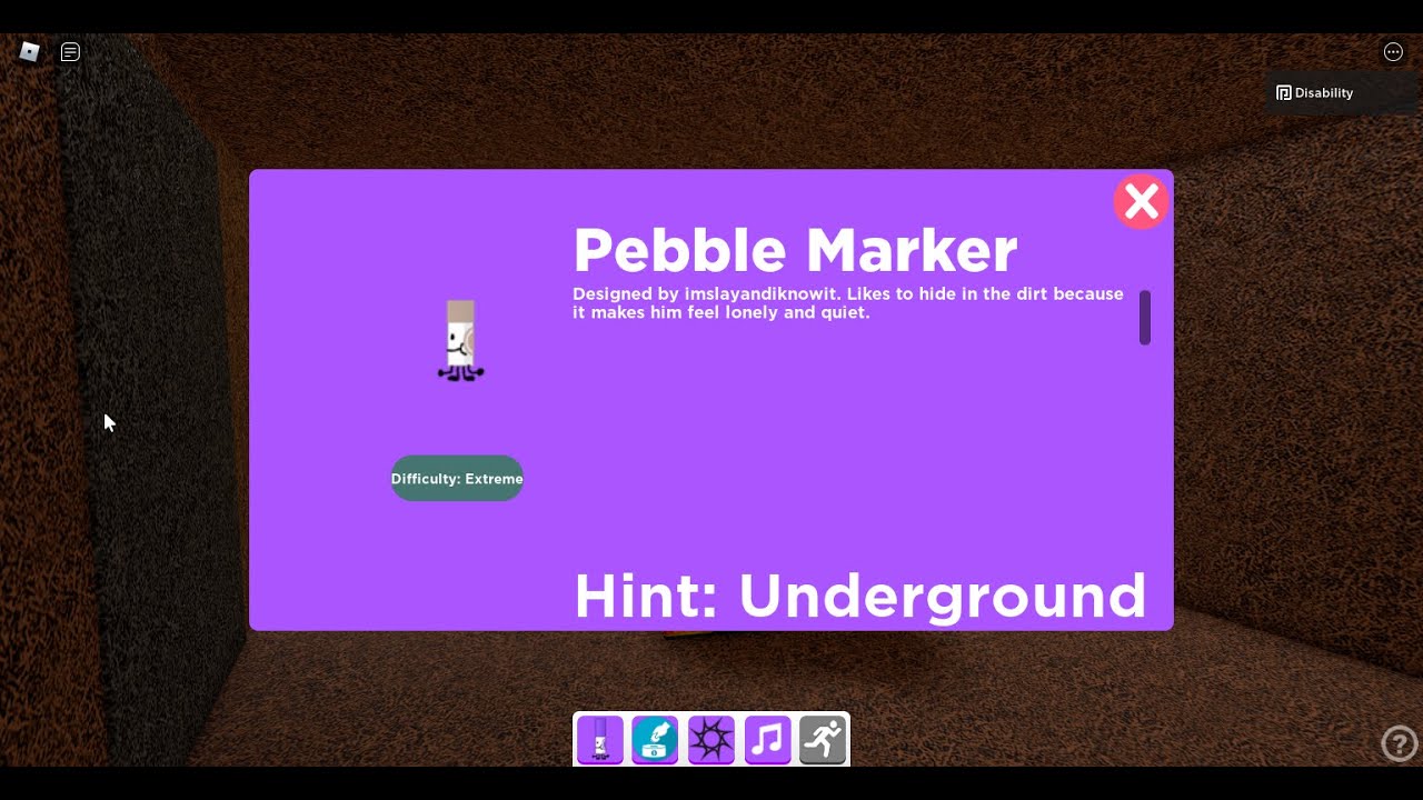 How to get Pebble marker - YouTube