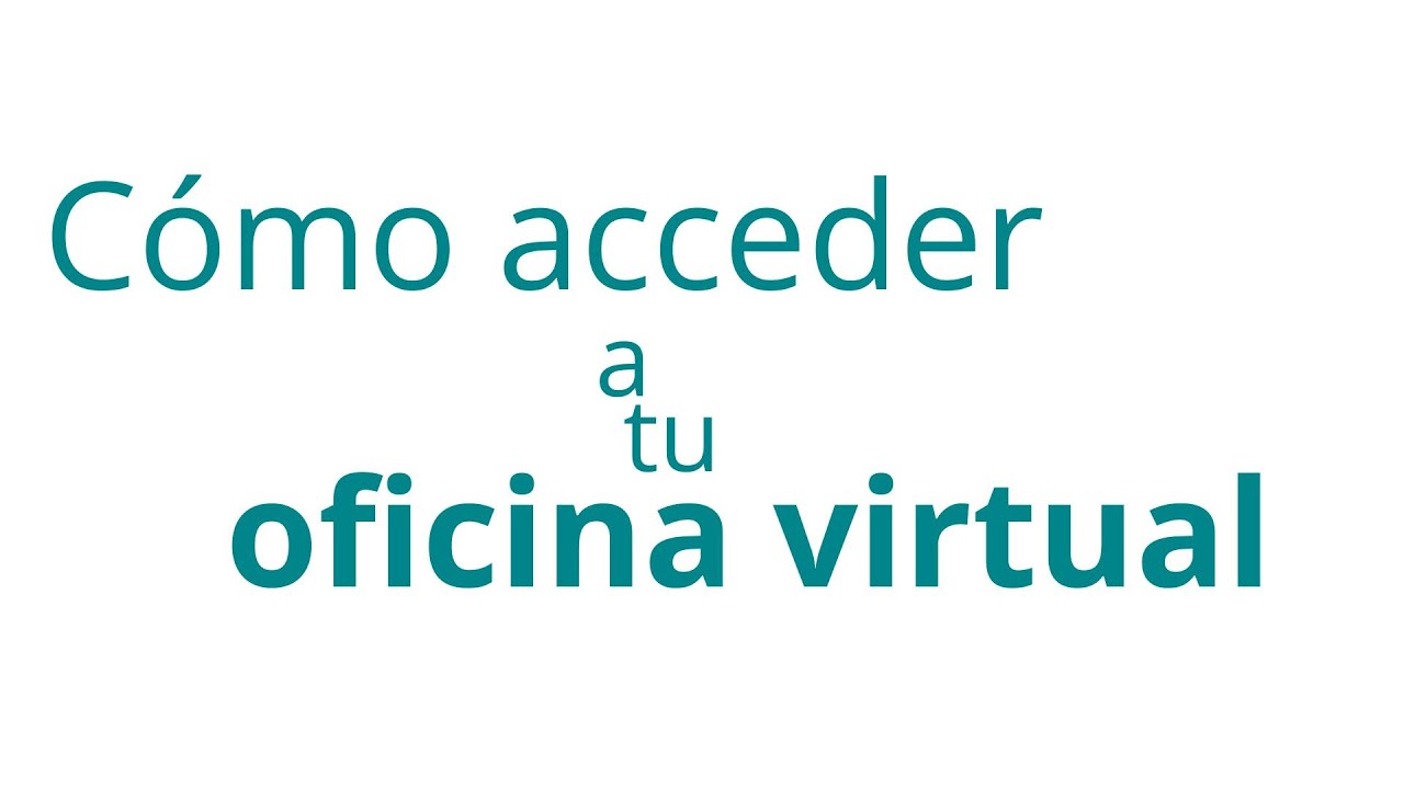 Cómo acceder a la Oficina Virtual UGR - YouTube