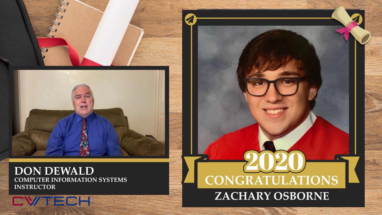 2020 CVTECH Graduation CIS El Reno - YouTube